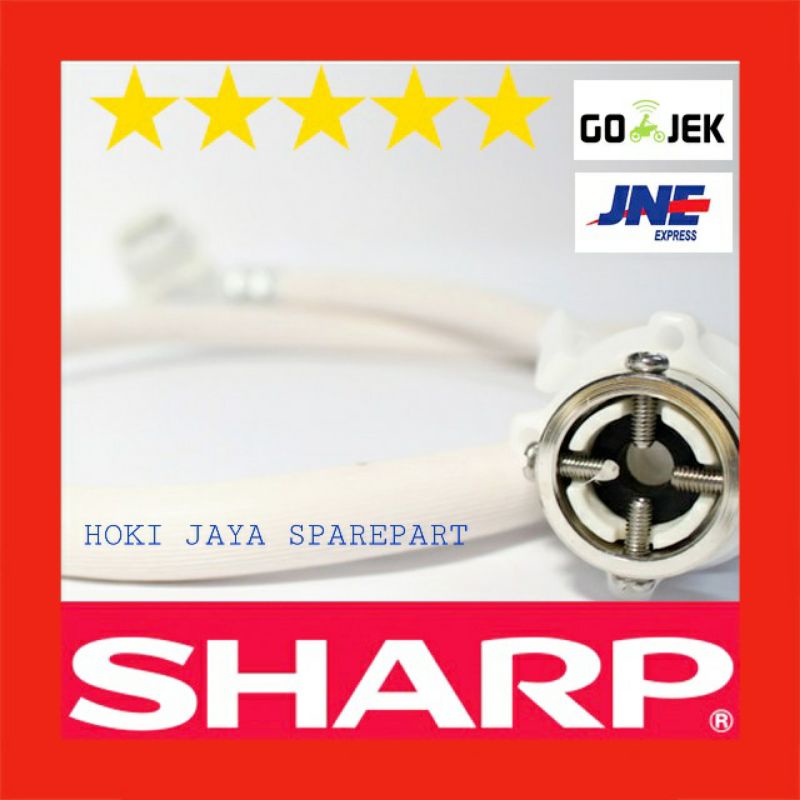 Jual [5 Meter] Selang Water Inlet Masuk Masukan Air Mesin Cuci Sharp ...