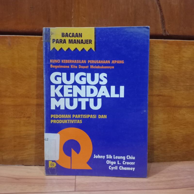 Jual BUKU ORIGINAL GUGUS KENDALI MUTU - BACAAN PARA MANAJER - JOHNY SIK LEUNG CHIU, DKK | Shopee ...