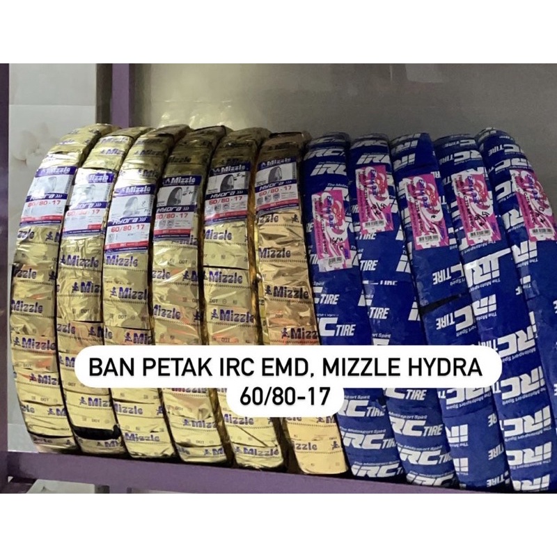 Jual BAN IRC EMD EAT MY DUST 60/80-17 BAN MIZZLE HYDRA | Shopee Indonesia
