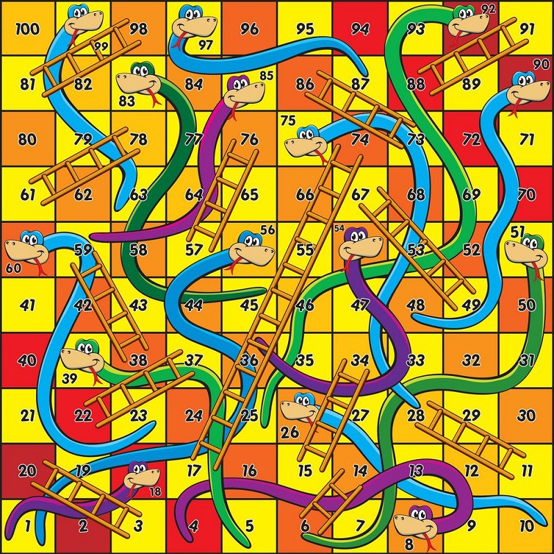 Jual Alas bermain atau tempat bermain ular tangga + DADU + MAINAN ...