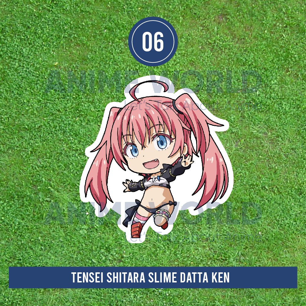 Jual Stiker Anime Tensei shitara Slime Datta Ken Lengkap - Stiker ...