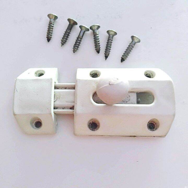 Jual SLOT GERENDEL PVC PINTU KAMAR MANDI/SLOT GRENDEL KUNCI PINTU KAMAR ...