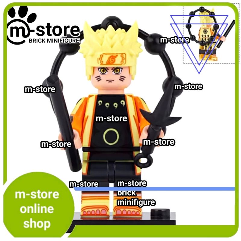 Jual lego naruto six paths sage mode rikudou sennin mode minifigure ...