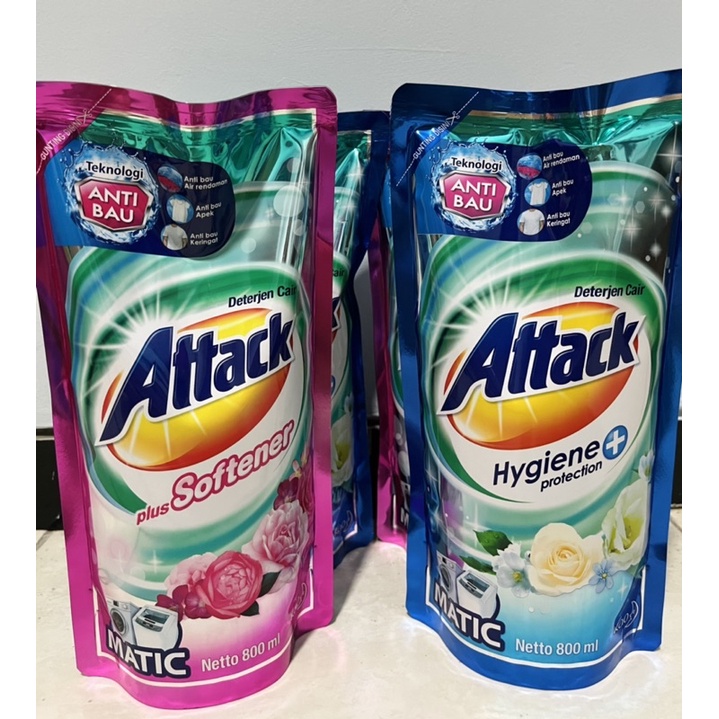 Jual Attack liquid Plus Softener 800ml | Shopee Indonesia