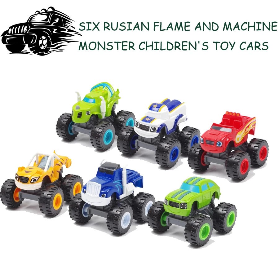 Jual Mainan Mobil Blaze and The Monster Machine 6 pcs pullback | Shopee ...