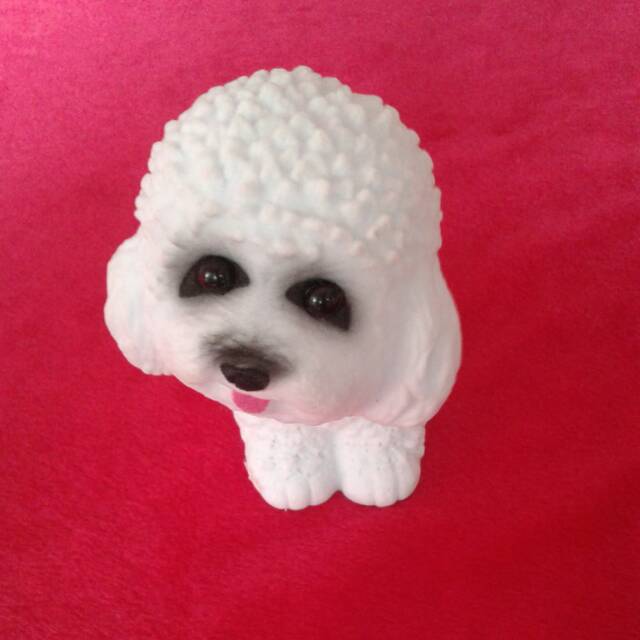 Jual boneka dashboard mobil anjing poodle pudle kepala goyang | Shopee ...
