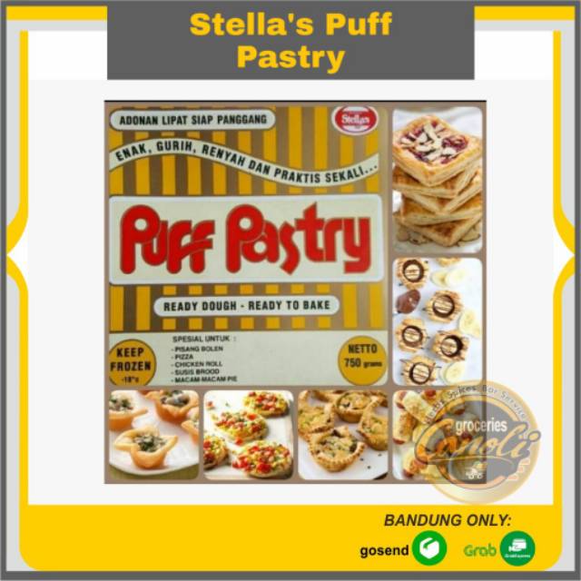 Jual STELLA PUFF PASTRY 750 gr - Zupa Zupa - Kulit Pisang Molen ...
