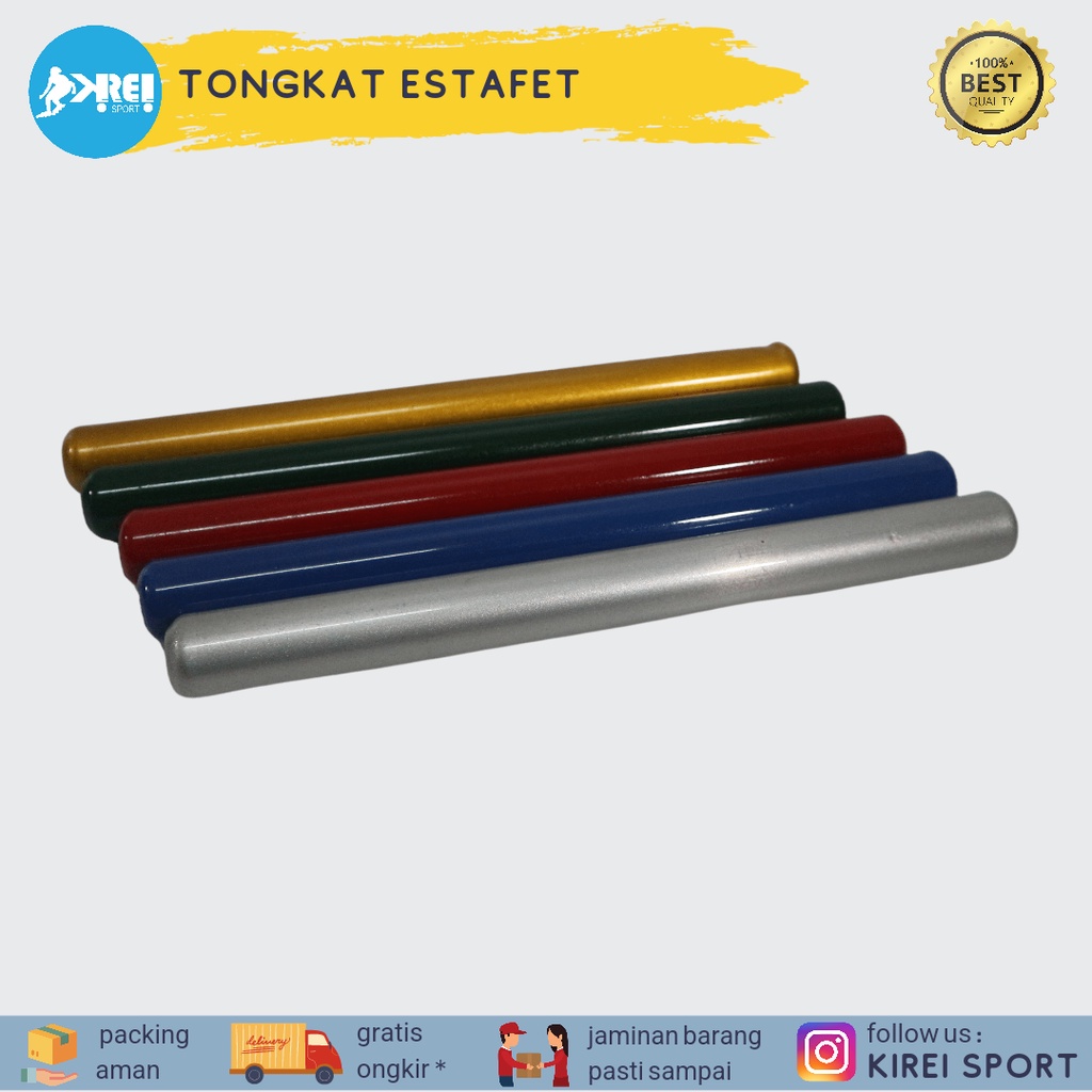 Jual Tongkat Estafet Alumunium / Relay Stick isi 5 | Shopee Indonesia
