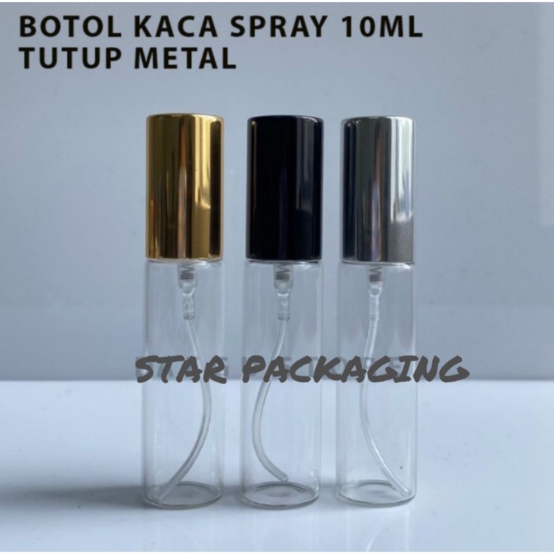 Jual Botol Kaca 10ml Botol 10ml Botol Spray 10ml Botol Spray Kaca 10ml ...