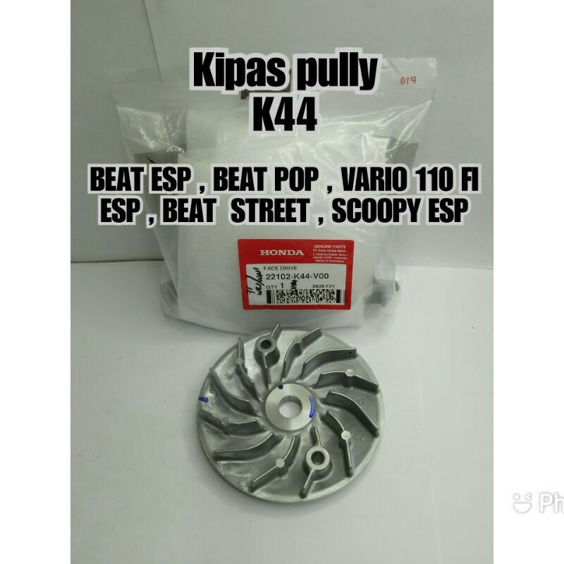 Jual Kipas pully K44 1000% ORI ASLI kipas rumah roller BEAT ESP , BEAT POP | Shopee Indonesia