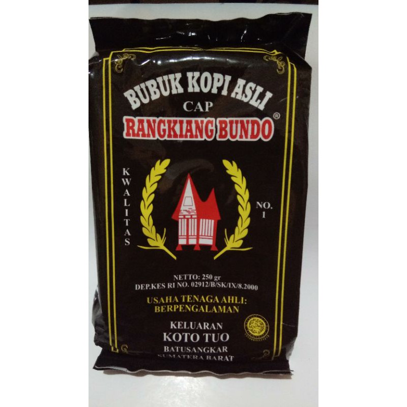 Jual kopi rangkiang BUNDO asli BATUSANGKAR | Shopee Indonesia