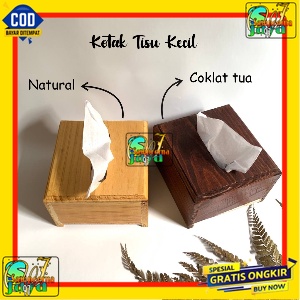 Jual Kotak Tisu Kayu Pinus Tempat Tisu Kayu Kecil Organizer Tissue Box ...