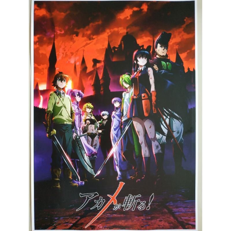 Jual Poster Anime Akame ga Kill 2 Merchandise | Shopee Indonesia