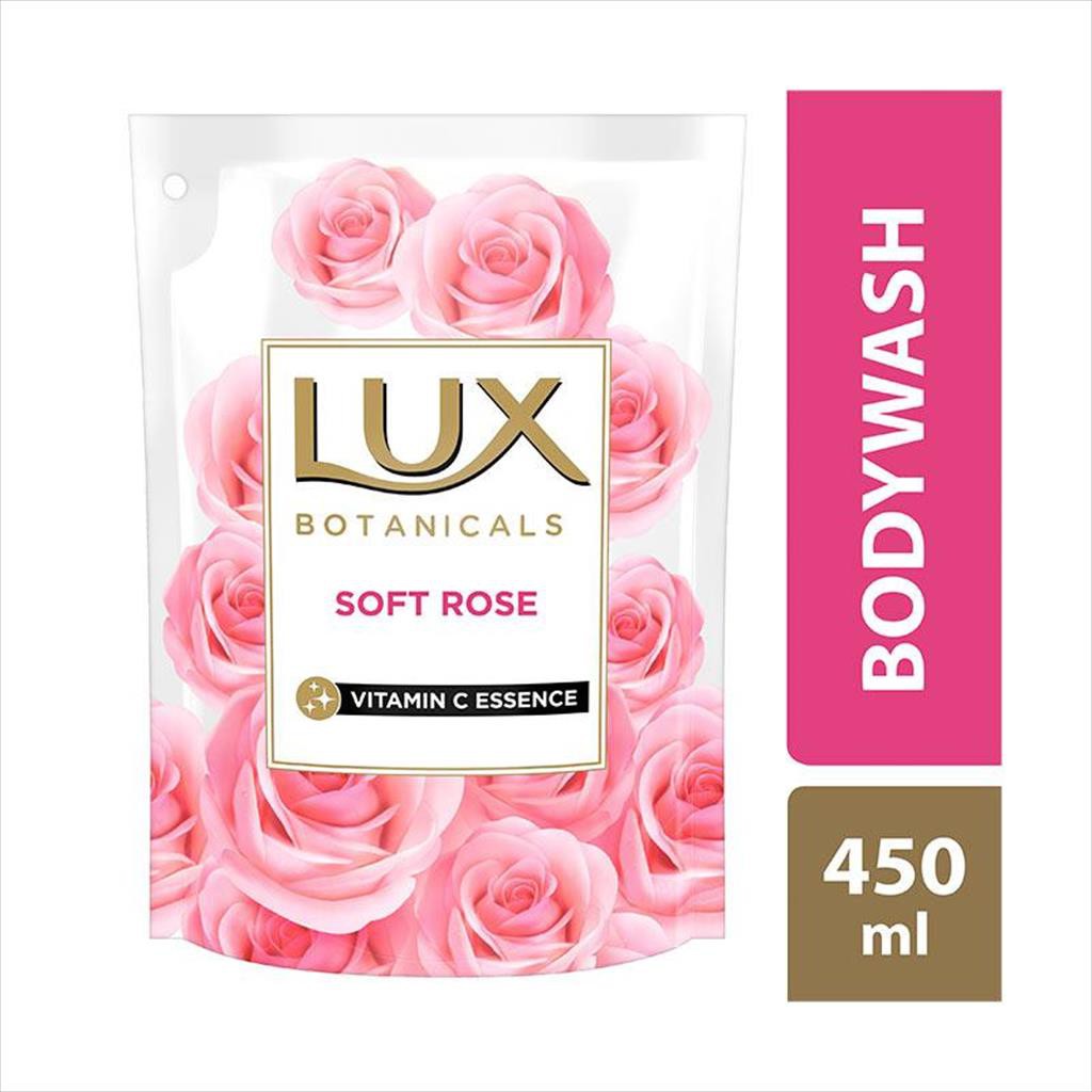 Jual Lux Botanical Body Wash Soft Rose 400 ML Refill | Shopee Indonesia