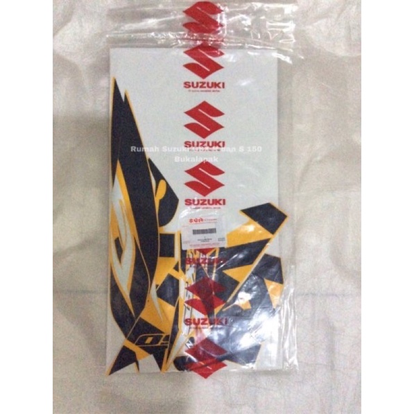 Jual Striping Set Suzuki GSX S 150 Kuning 2018 | Shopee Indonesia