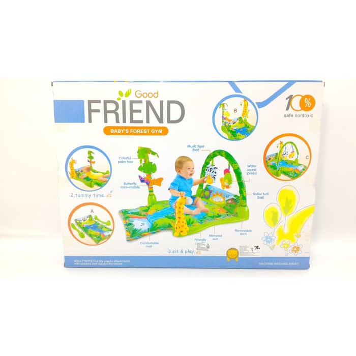 Jual PLAYMATE MATRAS BABY GIFT RAINFOREST | Shopee Indonesia