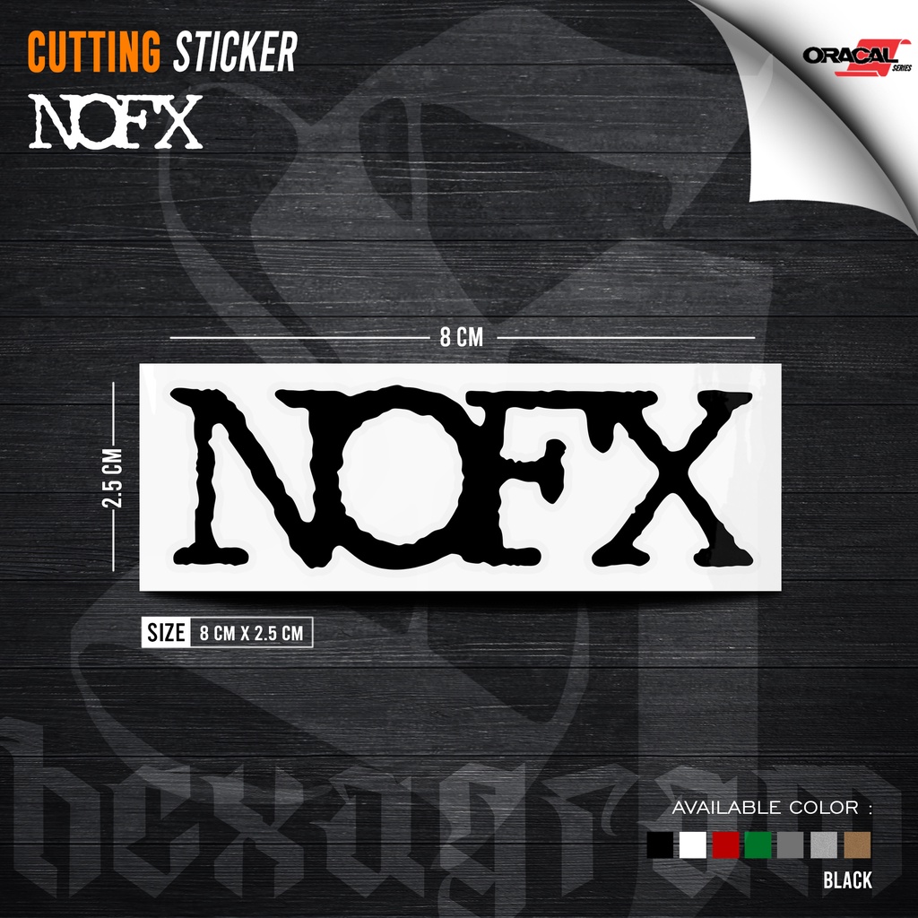 Jual Cutting Sticker NOFX | Stiker Cutting NOFX | Shopee Indonesia