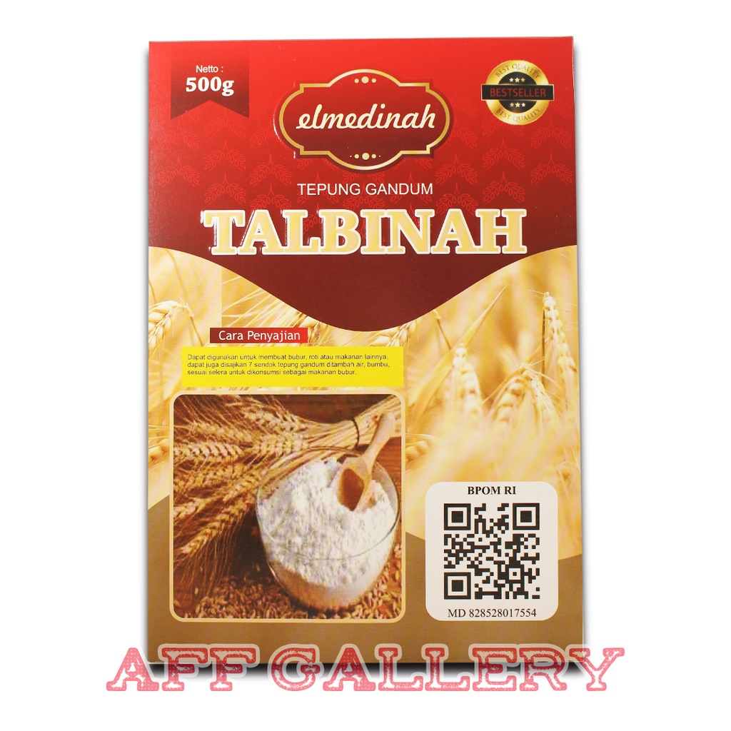 Jual Tepung Bubur BPOM Talbinah El Medinah Resep Thibb Nabawy 500 gr ...