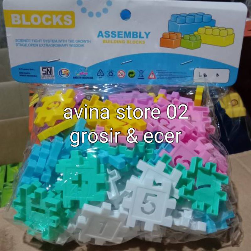 Jual MAINAN BLOCK ASSAMBLE BUILDING KANTONG | Shopee Indonesia
