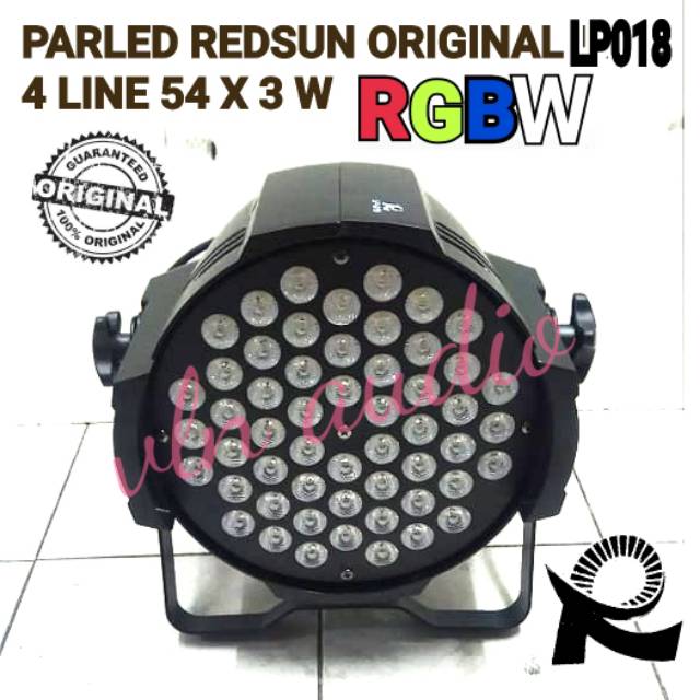 Jual PARLED 54 x 3 W MURNI RGBW 4 LINE KABEL ORIGINAL | Shopee Indonesia