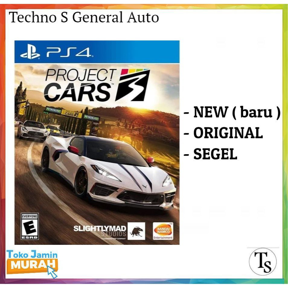 Jual PS4 Project Cars 3 - Project Cars 3 PS4 Game PS4 - PS4 Project ...