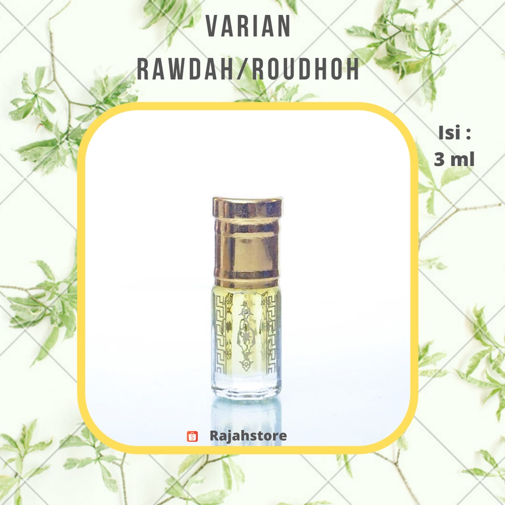 Jual Varian Rawdah / Roudhoh Parfum Arab / Parfum Sholat Non Alkohol ...