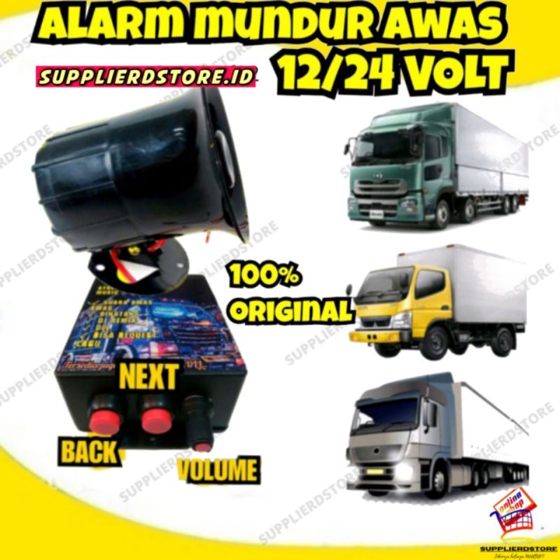 Jual Klakson Awas Awas / Alarm Mundur / Alarm Awas / Alarm Mudur Truk ...