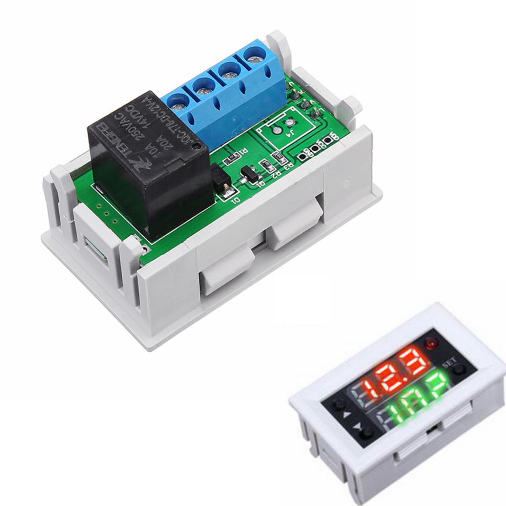 Jual Dual Display Time Relay Module DC 12V Time Delay Relay Mini LED Digital Timer Relay Timing ...