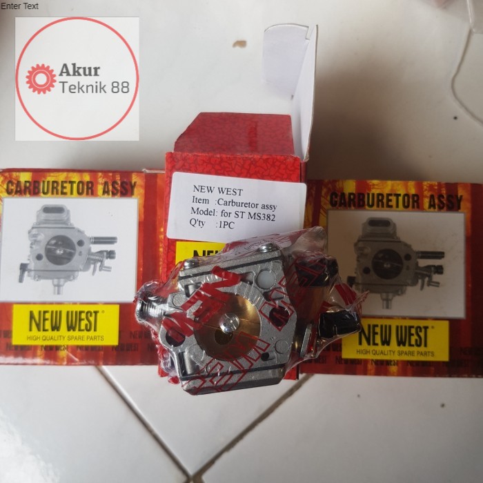 Jual Carburator assy karburator chainsaw STIHL MS 382 NEW WEST ASLI ...