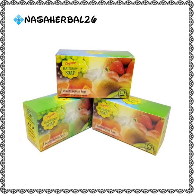 Jual rainbow soap nasa(mencerahkan kulit) | Shopee Indonesia