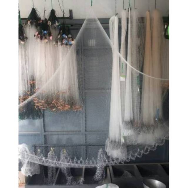 Jual Jala Lempar Ikan dan Udang 6 Feet Jala Lempar | Shopee Indonesia