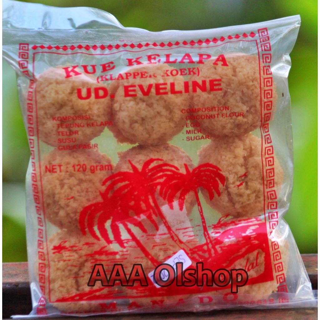 Jual Klapper Koek Ole-ole Manado/ Kue Kelapa Khas Manado 120 Gram ...