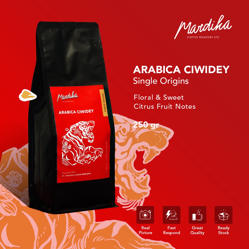 Jual ARABICA CIWIDEY KOPI (250 gr) - Mardika Coffee Roastery | Shopee ...