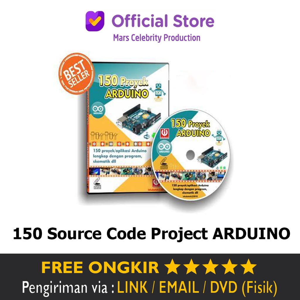 Jual Paket Source Code 150 Proyek Arduino Projek Terbaru Shopee Indonesia