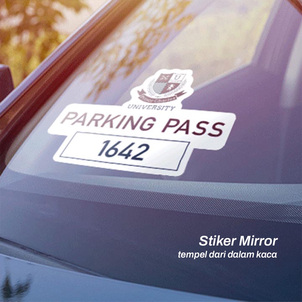 Jual Cetak Stiker Mirror - Stiker tempel dari dalam kaca | Shopee Indonesia