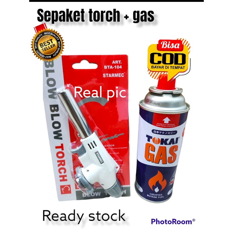 Jual Gas torch gas flame gun NANKAI PAKET blow torch gas portable gas hi cook gas kaleng ...