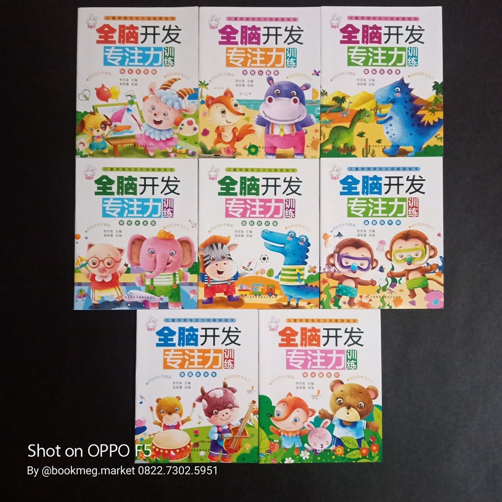 Jual BUKU AKTIVITAS MANDARIN QUAN NAO KAI FA ZHUAN ZHU LI XUN LIAN QU ...