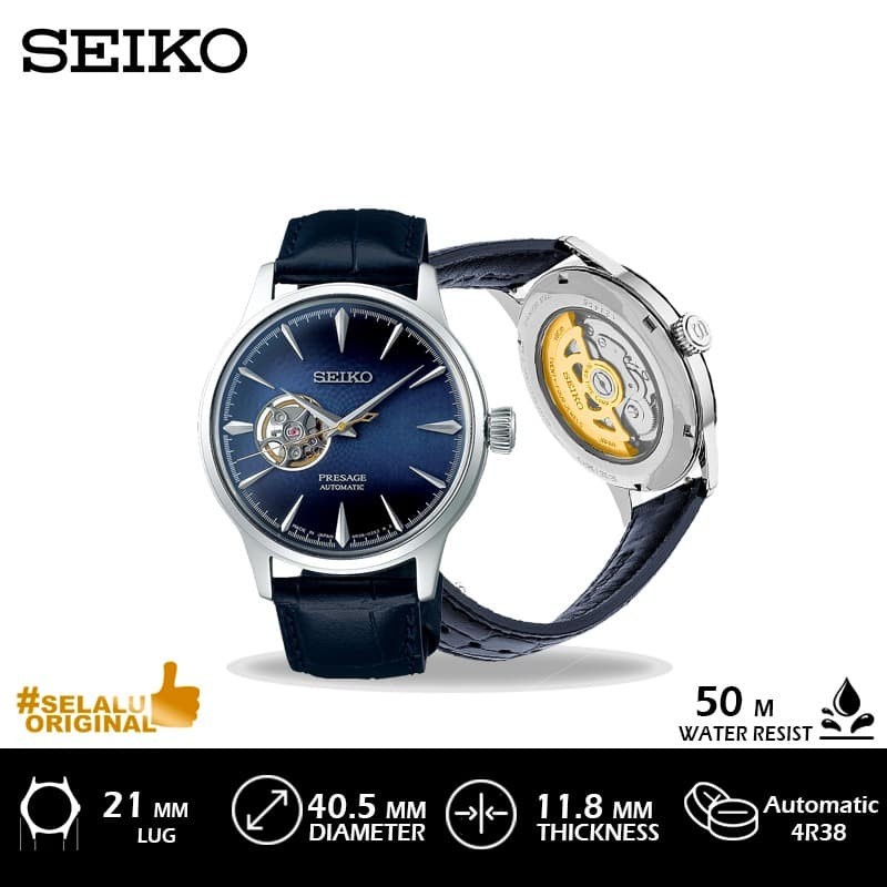 Jual Jam Tangan Pria Seiko Presage SSA405J1 SSA405 Original Murah dan ...