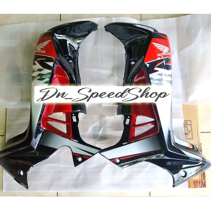 Jual SAYAP DEPAN HONDA SUPRA X 125 TH 2007-2013 WARNA HITAM DAN STIKER ...