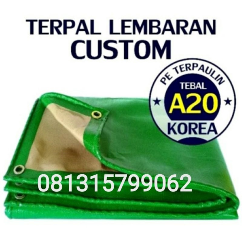 Jual terpal plastik A20 Korea ukuran 2x2.5 terpal tipe A20 | Shopee ...