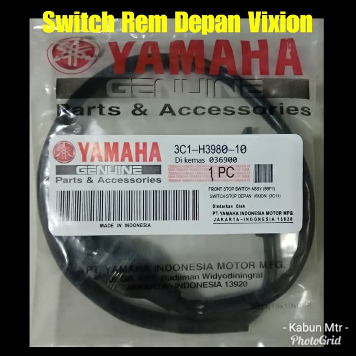 Jual Switch Rem Depan Vixion #Satria977 | Shopee Indonesia