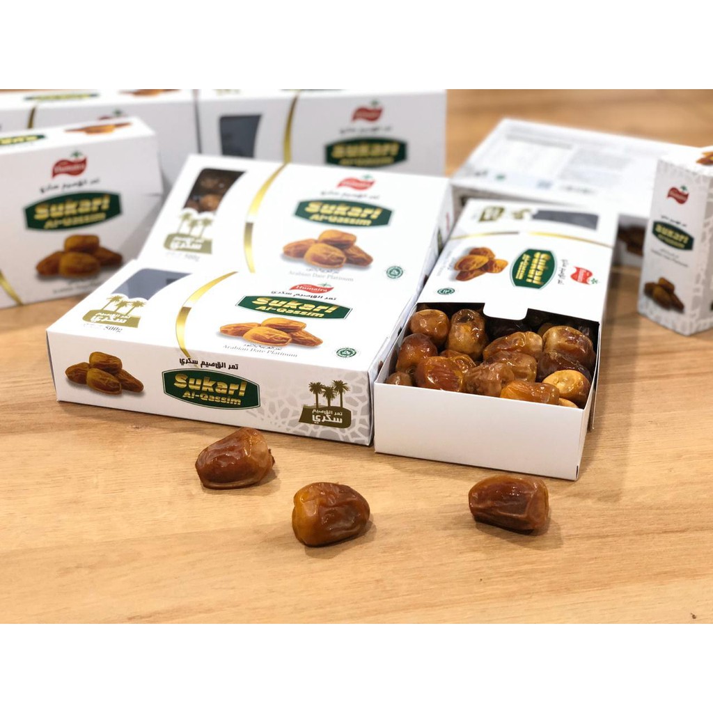 Jual Kurma Sukari 500Gram Al Qassim Humaira Sukkari kurma Asli original ...