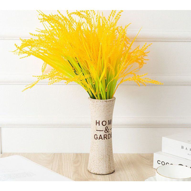 Jual Daun padi / bunga padi tangkai / tanaman hias daun padi | Shopee ...