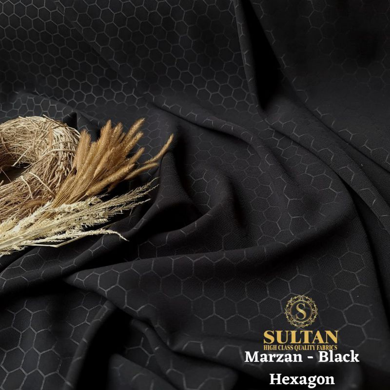 Jual Kain Abaya Sultan Mazen Emboss HEXAGON | Shopee Indonesia