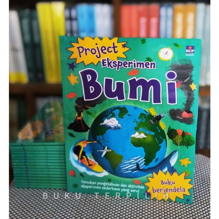 Jual PROJECT EKSPERIMEN : Bumi - Miles Kelly | Shopee Indonesia