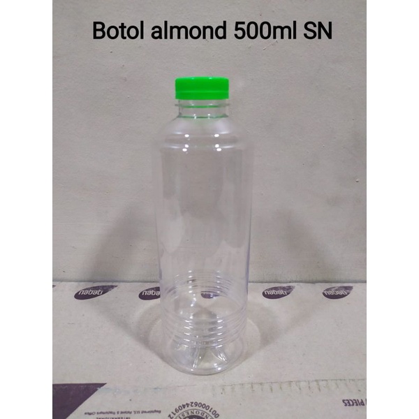 Jual Botol almond 500 ml // botol pet 500 ml // botol minuman | Shopee ...