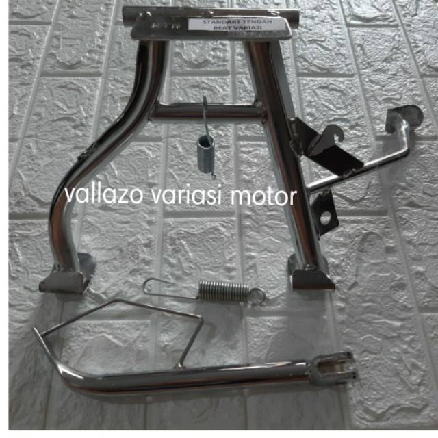 Jual STANDAR SATU PLUS STANDAR DUA CHROME BEAT VARIO 110 SCOOPY STANDAR ...