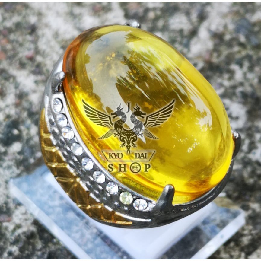 Jual COD Batu Permata Golden Yellow Citrine Kristal Big Size HIGH ...