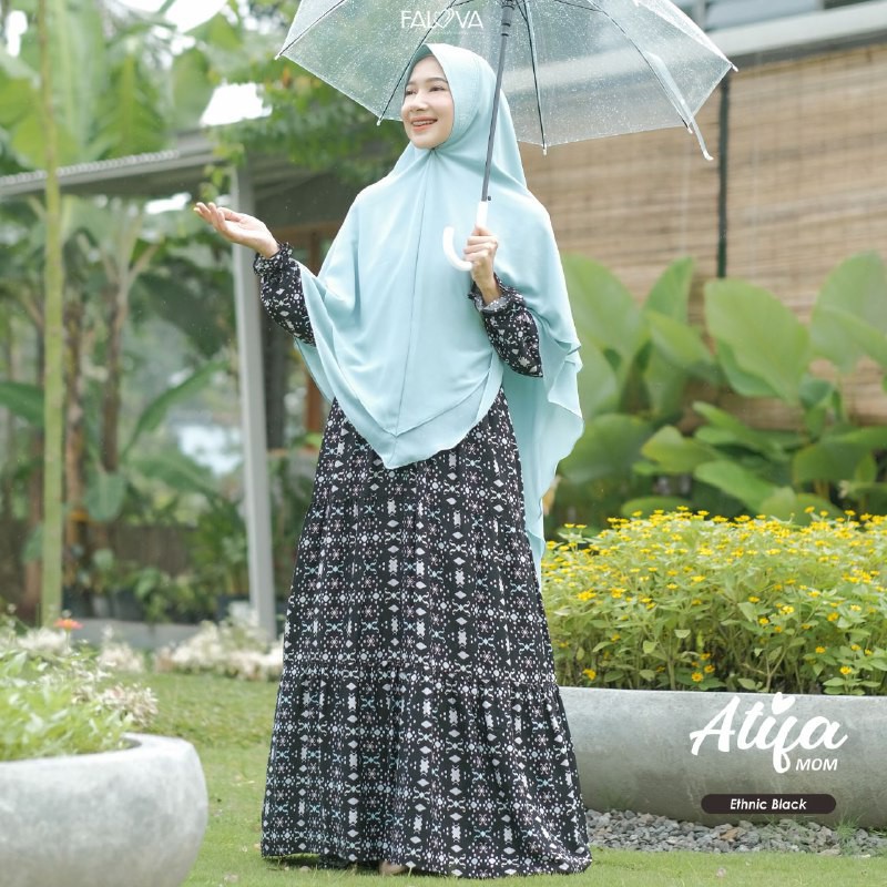 Jual Homedress Panjang ATIFA MOM Rayon Premium ZOE BY FALOVA | Shopee ...