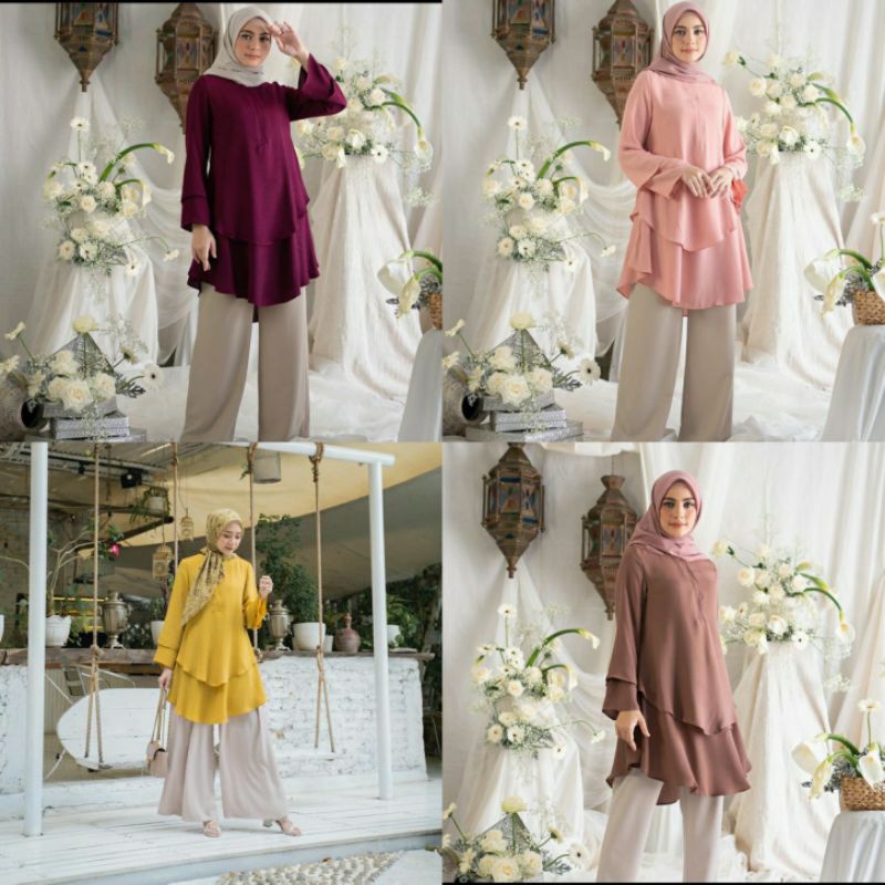 Jual Layyan Tunik Heaven Lights (XXL) | Shopee Indonesia